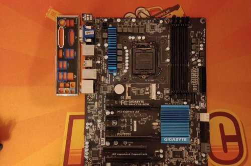 Материнская плата Gigabyte GA-Z77X-D3H 1155 Z77