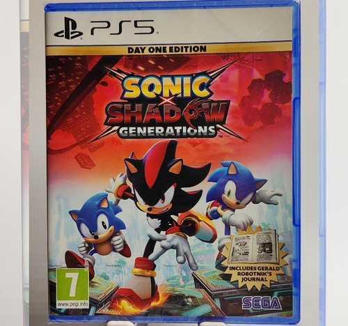 Sonic X Shadow Generations PS5 диск