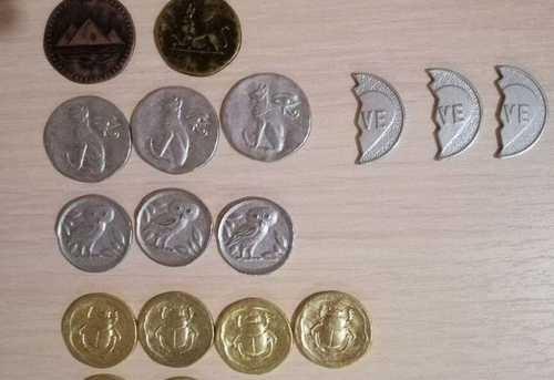 Монетки из магнита и пятёрочки