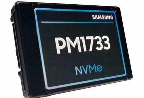 SSD диск Samsung PM1733 3.84Tb mzwlr3T8hbls-00007