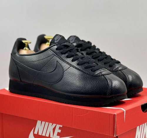 Кроссовки Nike Cortez Leather Classic "Black"