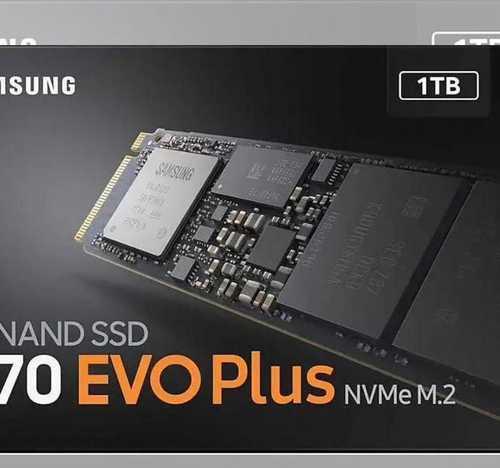 SSD накопитель Samsung 970 EVO Plus 1тб M.2 2280