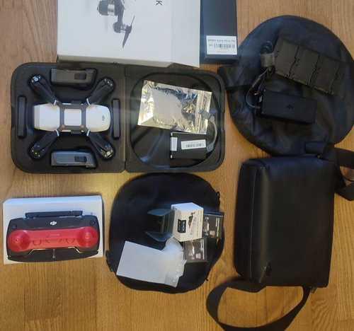 Дрон Квадрокоптер dji Spark комбо новый