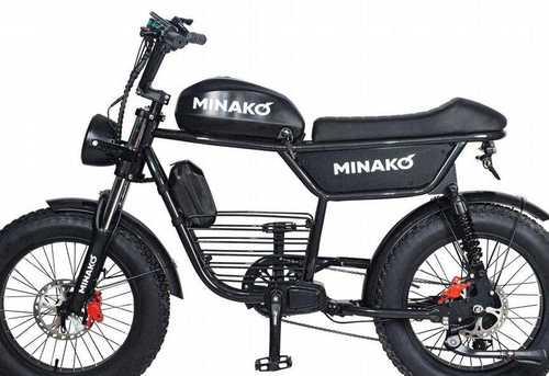 Электровелосипед Minako Bike (Черный)