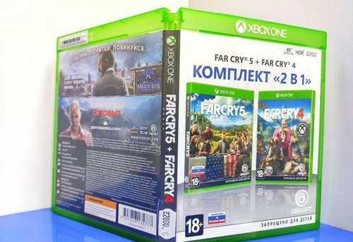 Far Cry 5 + Far Cry 4 (Xbox) Б/У Диск