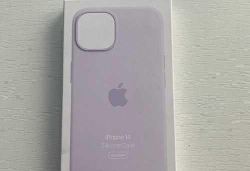 Чехол Apple для iPhone 14 Silicone MagSafe Lilac