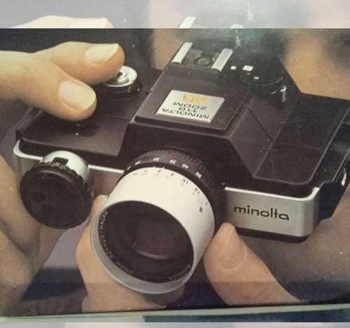 Пленочный фотоаппарат Minolta 110 zoom SLR