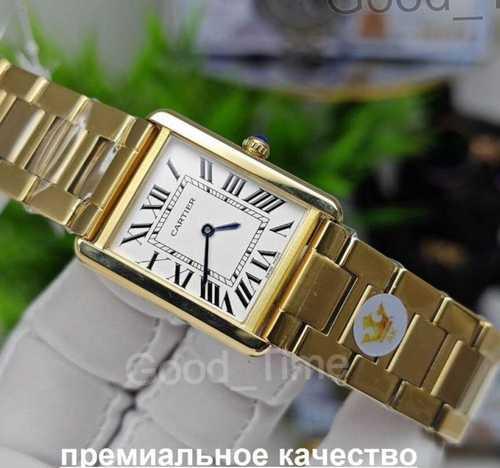 Мужские кварцевые часы Cartier