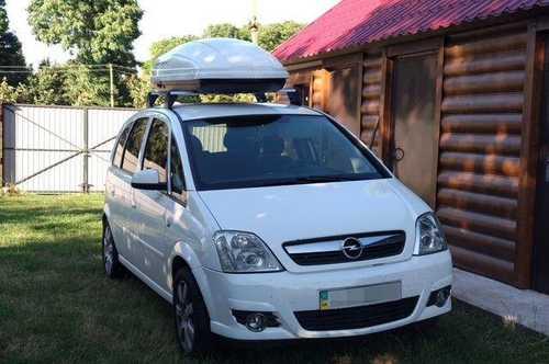 Автобокс (багажник) на Opel Meriva