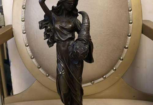 Бронзовая статуэтка Богиня Фортуна