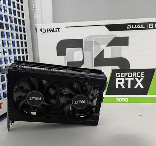 Видеокарта Palit rtx3050 dual 8gb