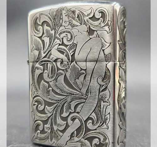 Зажигалка Zippo Armor - Sexy Girl Filigree