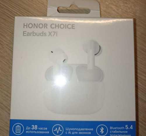 Беспроводные наушники Honor choice earbuds x7 i