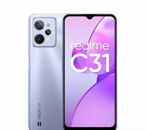 Нов. Realme C31 4/64Gb Серебряный