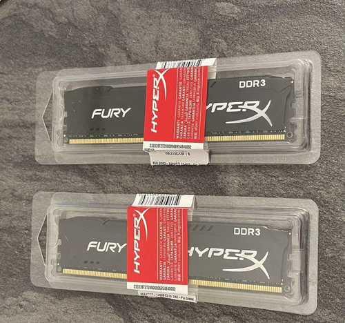 DDR3 новый 2x8gb HyperX