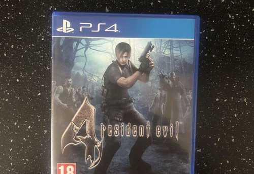 Игра Resident Evil 4 PS4