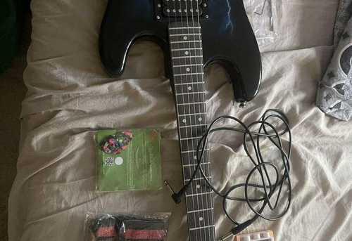 Электро гитара Irin, мини набор с уселком