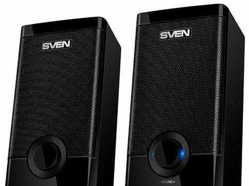 Колонки 2.0 Sven 318 5W USB black