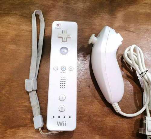 Wii remote и nunchuk