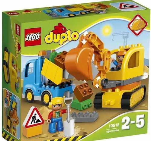 Lego Duplo 10812 Грузовик и гусеничный экскаватор