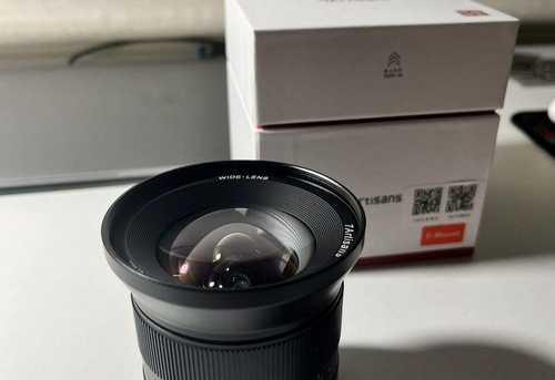 Новый объектив 7artisans 12mm f/2.8 II Sony E