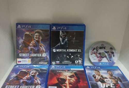 Игры на дисках для PS4 PS5 GTA FIFA UFC Tekken
