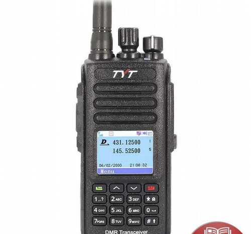 Рация цифровая TYT MD-UV390 DMR AES-256 type-C  GPS