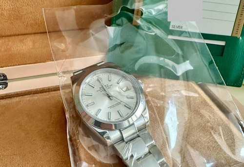 Часы rolex datejust 41mm оригинал новые 126300