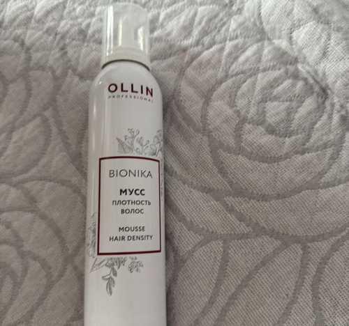 Ollin мусс плотность