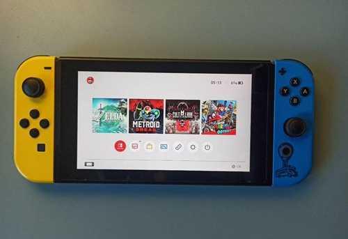 Nintendo switch 2rev fortnite edition прошитая