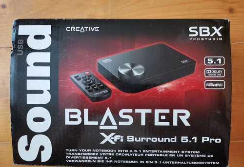Creative sound blaster xfi 5. 1 pro
