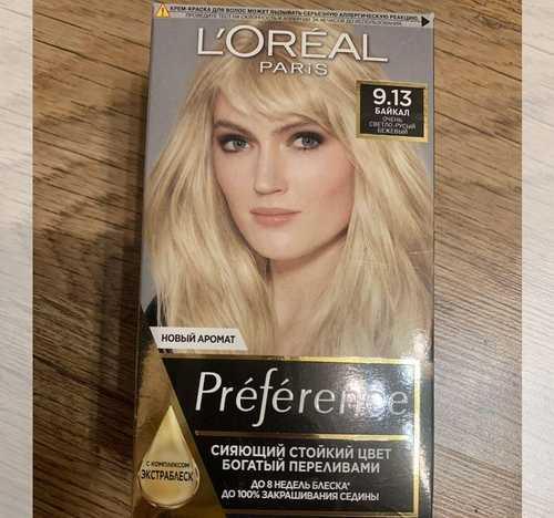 Краска для волос L'oreal Preference 9.13Байкал