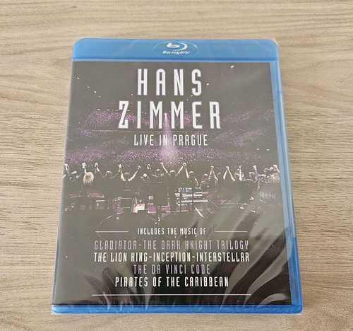 Hans Zimmer: Live in Prague Blu-ray (запечатан)