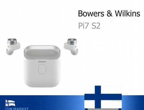 Наушники Bowers & Wilkins Pi7 S2, белые