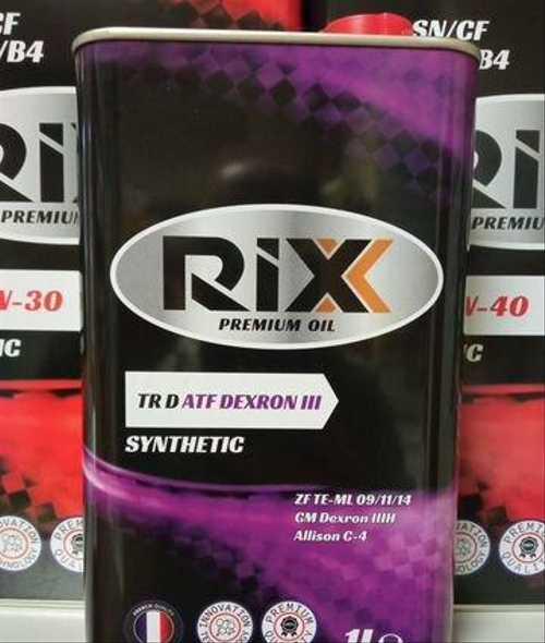 Масло трансмиссионное ATF rixx