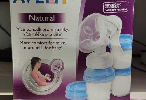 Philips Avent молокоотсос с контейнерами