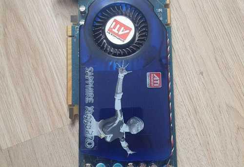 Видеокарта Radeon Sapphire X1950 PRO рабочая