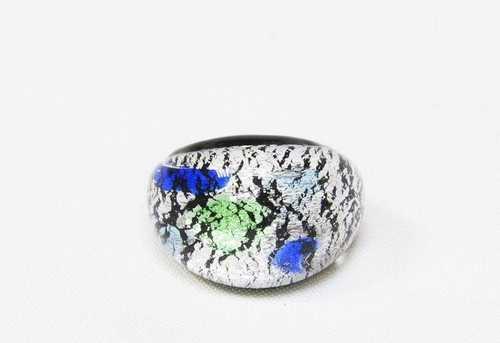 Кольцо сине-зелёно-серое, Италия, Муранское стекло