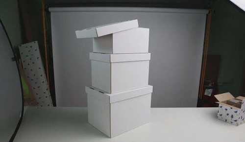 Картонные коробки белые