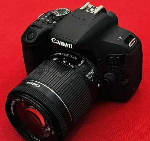 Canon 800d kit 18-55mm stm