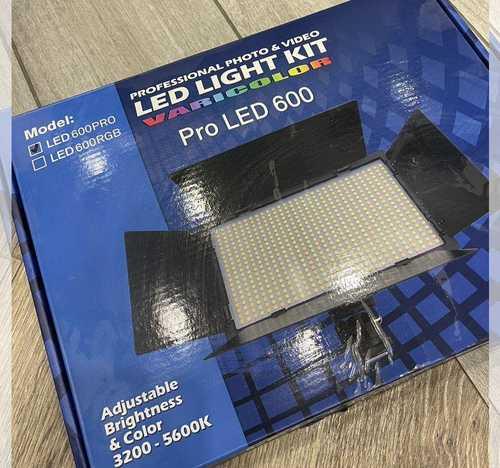 Видеосвет pro LED 600 с штативом