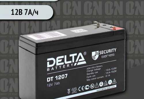 АКБ Delta DT 1207 12В 7А/ч