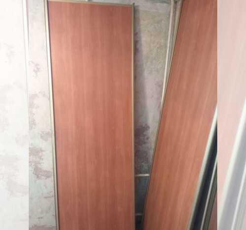 Двери от шкафа купе с направляющими и каркасом