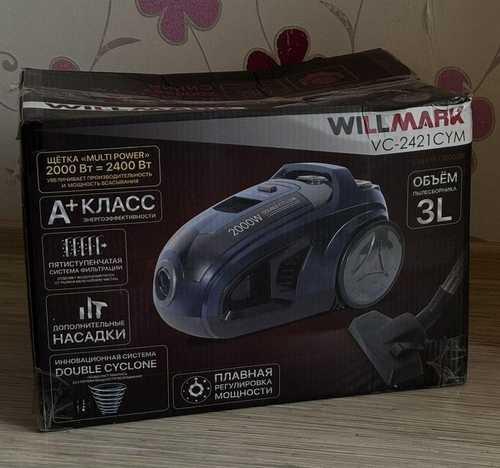 Пылесос Willmark VC-2421CYM