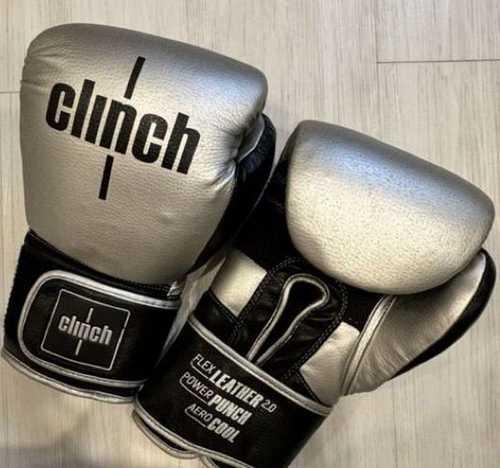 Боксерские перчатки clinch 14 oz