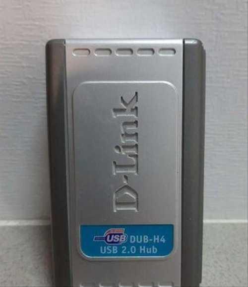 USB-разветвитель D-Link DUB-H4