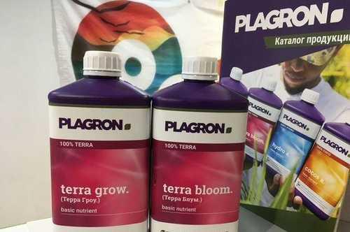 Удобрение для земли Plagron Terra Grow+ Bloom 2x1л
