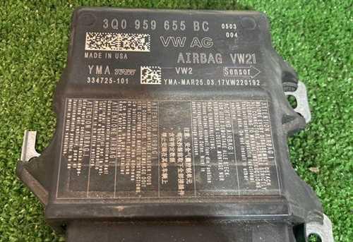 Блок Airbag Volkswagen Teramont 3.6FSI 2019
