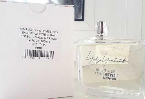 Yohji Yamamoto - His Love Story EDT 100ml тестер