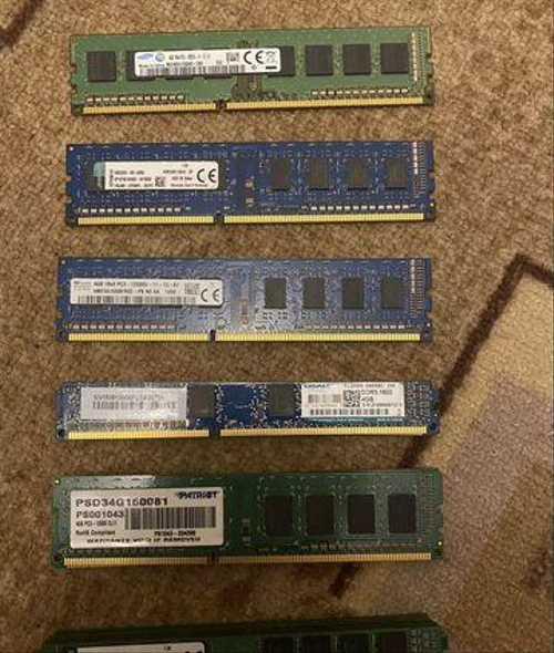 Оперативная память ddr3 4gb 8gb